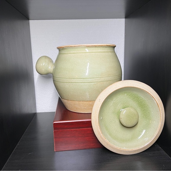 Kitchen | Thailand Studio Pottery Cooking Pot Rice Warmer With Lid ...